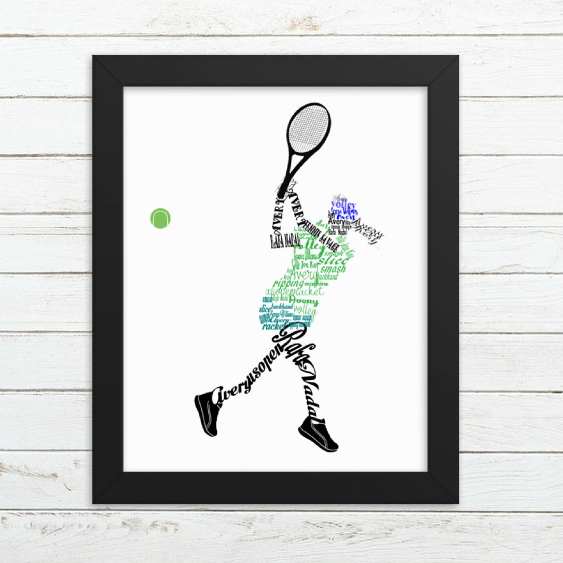 Personalized Tennis Gift for Her Sports Gift for Girl Women | Etsy