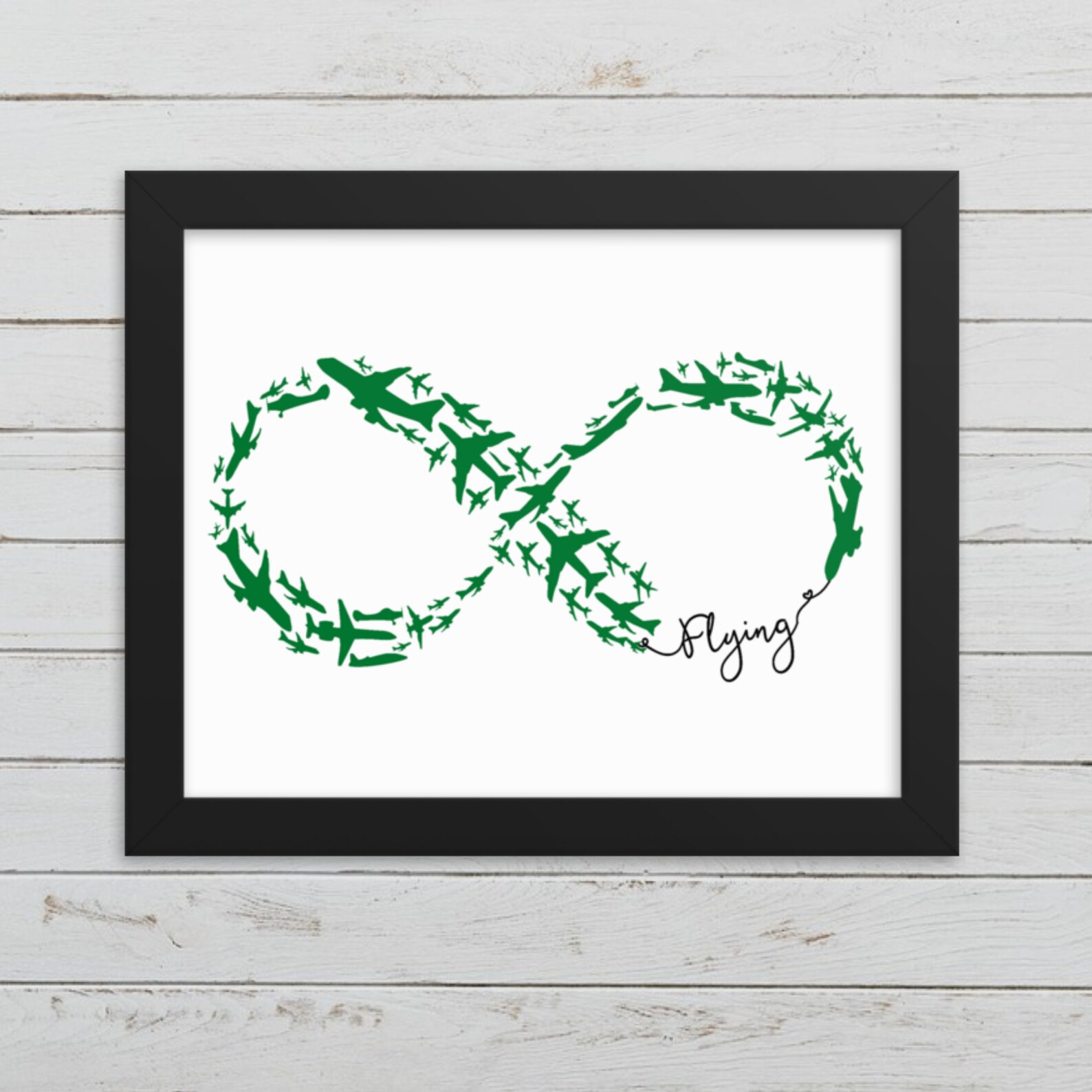 Infinity Symbol Pilot Gift Gifts for Pilots Airplane Decor | Etsy