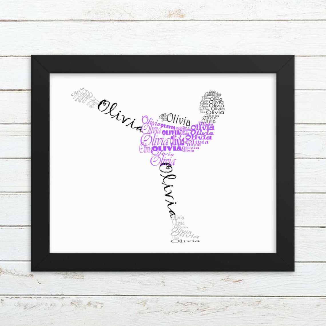 Figure Skater Gift Ice Skating Gift Personalized Print for | Etsy