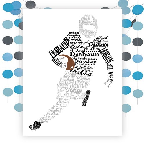 Sports Subway Art PERSONALIZED Coach Gift Inspirational | Etsy