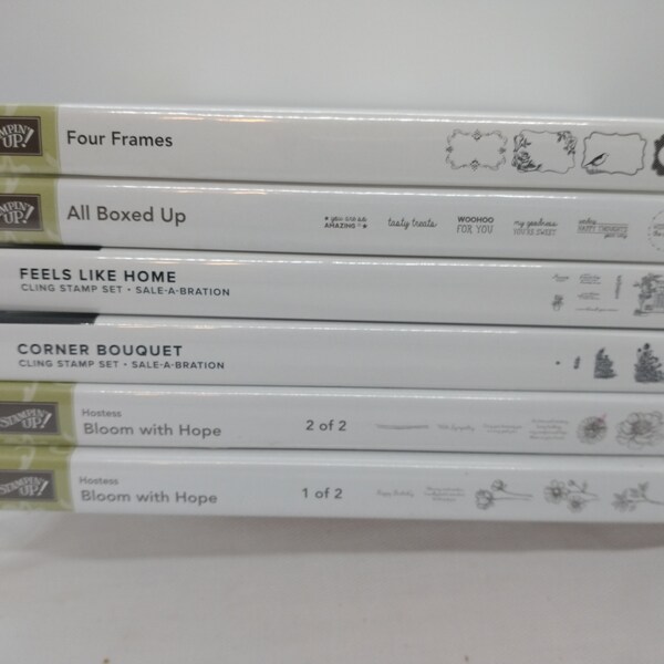 Stampin up Retired Stamps - Etsy