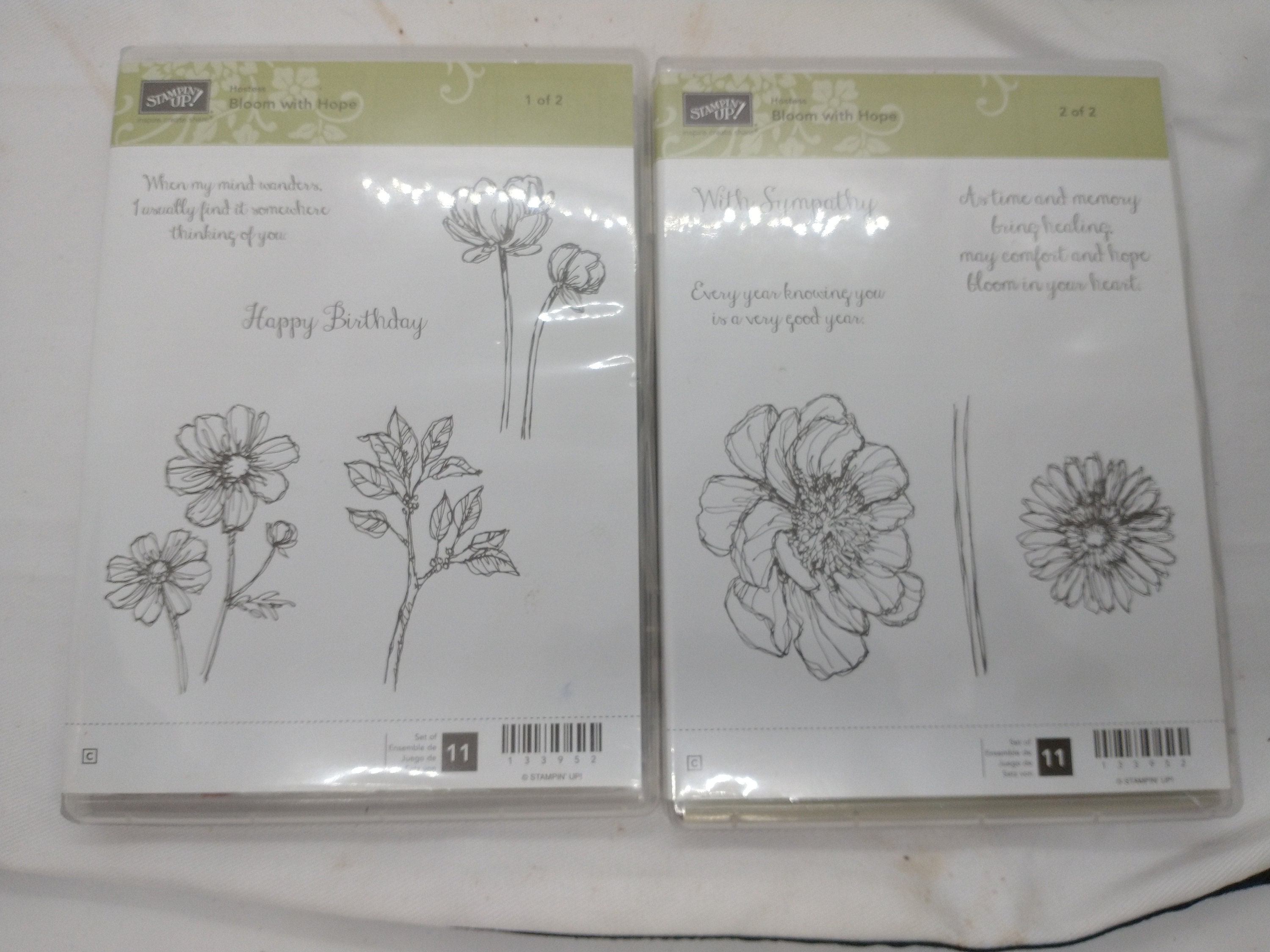 Stampin'up Retired Stamp Sets - Etsy