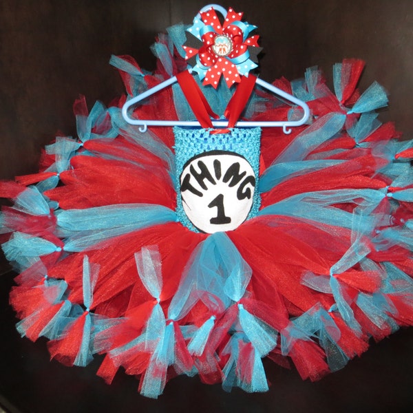Thing 1 Tutu - Etsy
