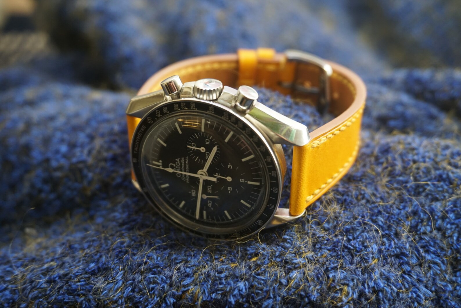 Custom Yellow Watch Strap in Italian Butter12mm 16mm 17mm | Etsy