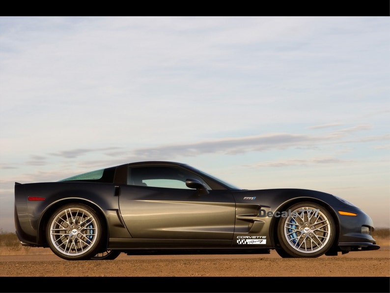 2 Chevrolet Corvette Racing ZR1 Z06 C6 Grand Sport Decal | Etsy