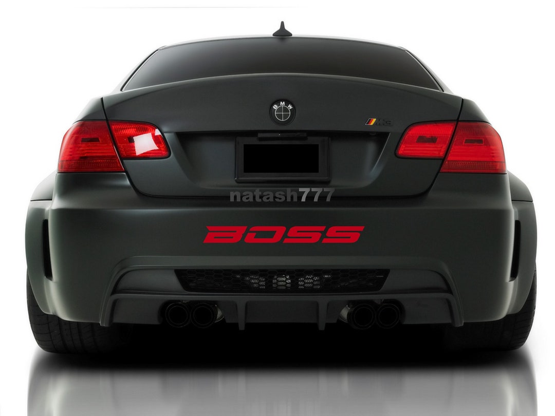 BOSS Motorsport Sport Car BMW E39 E46 E60 M2 M3 M4 M5 M6 Z3 Z4 235i ...