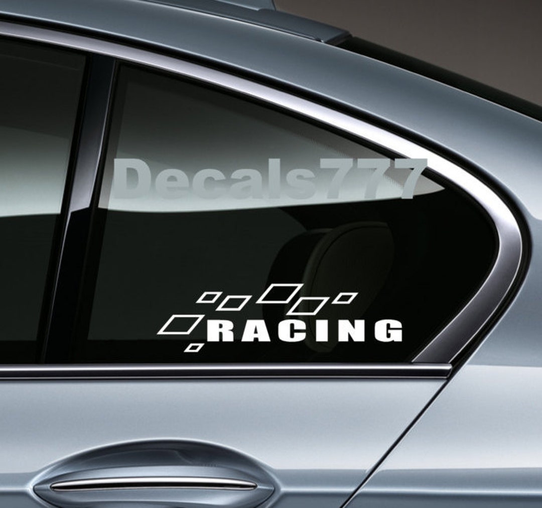 Racing Sport Car Truck SUV Window Vinyl Decal Sticker Emblem Logo - Etsy