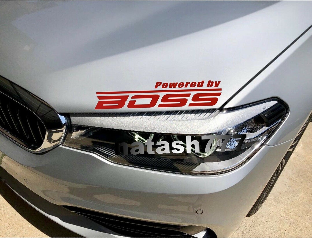Powered by BOSS Sport Car BMW E39 E46 E60 M M2 M3 M4 M5 M6 Z3 Z4 235i ...