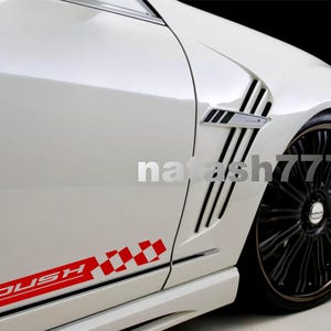 ROUSH RACING Stripes Vinyl Decal Sticker Racing Motorsport Car Emblem ...