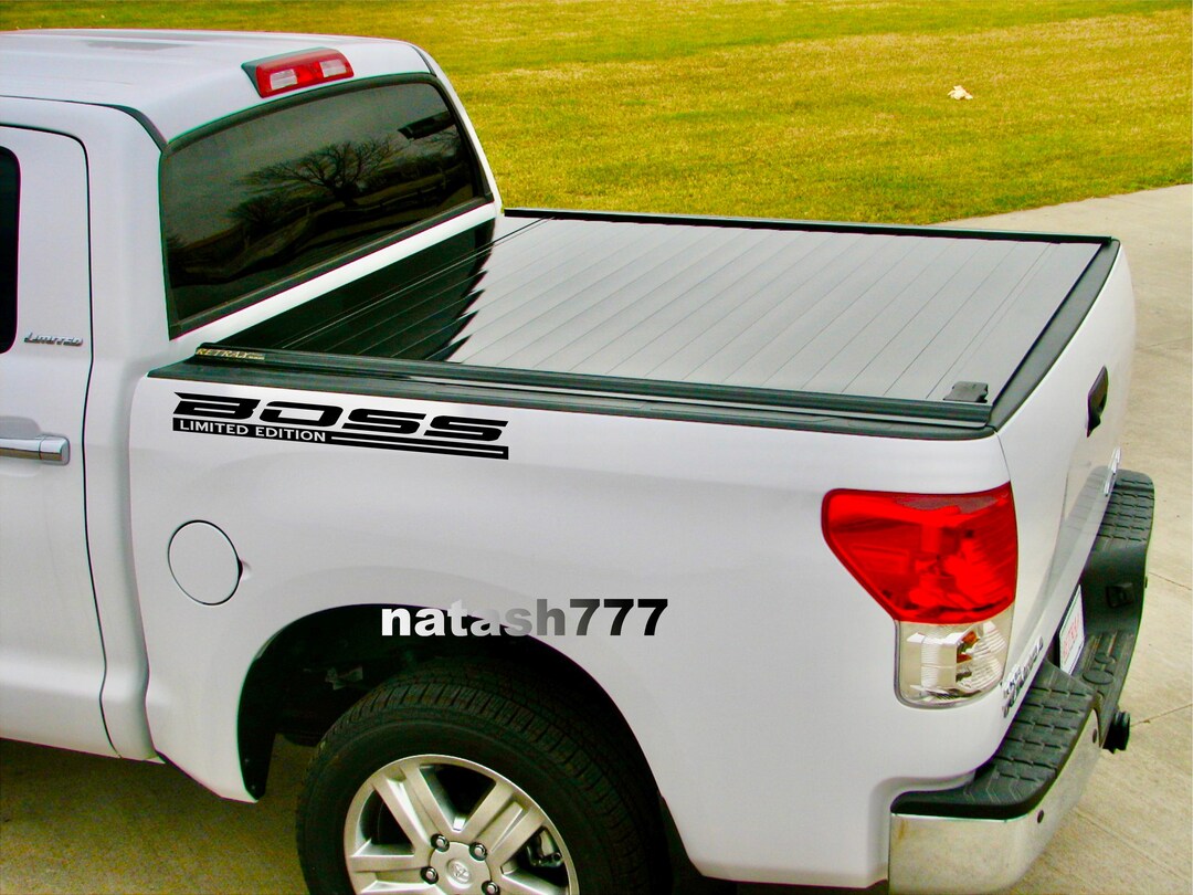 BOSS Limited Edition Vinyl Decal Sticker Truck Pickup Emblem Logo ...