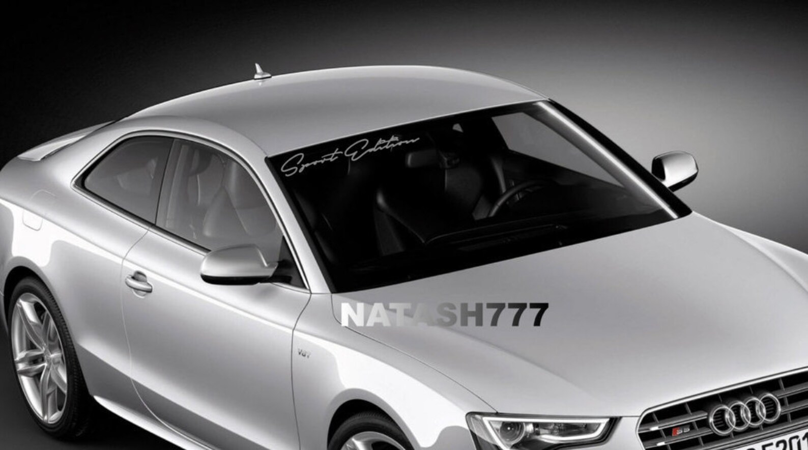 SPORT EDITION Audi Windshield S Line A3 A4 A5 A6 A8 Q3 Q5 Q7 - Etsy