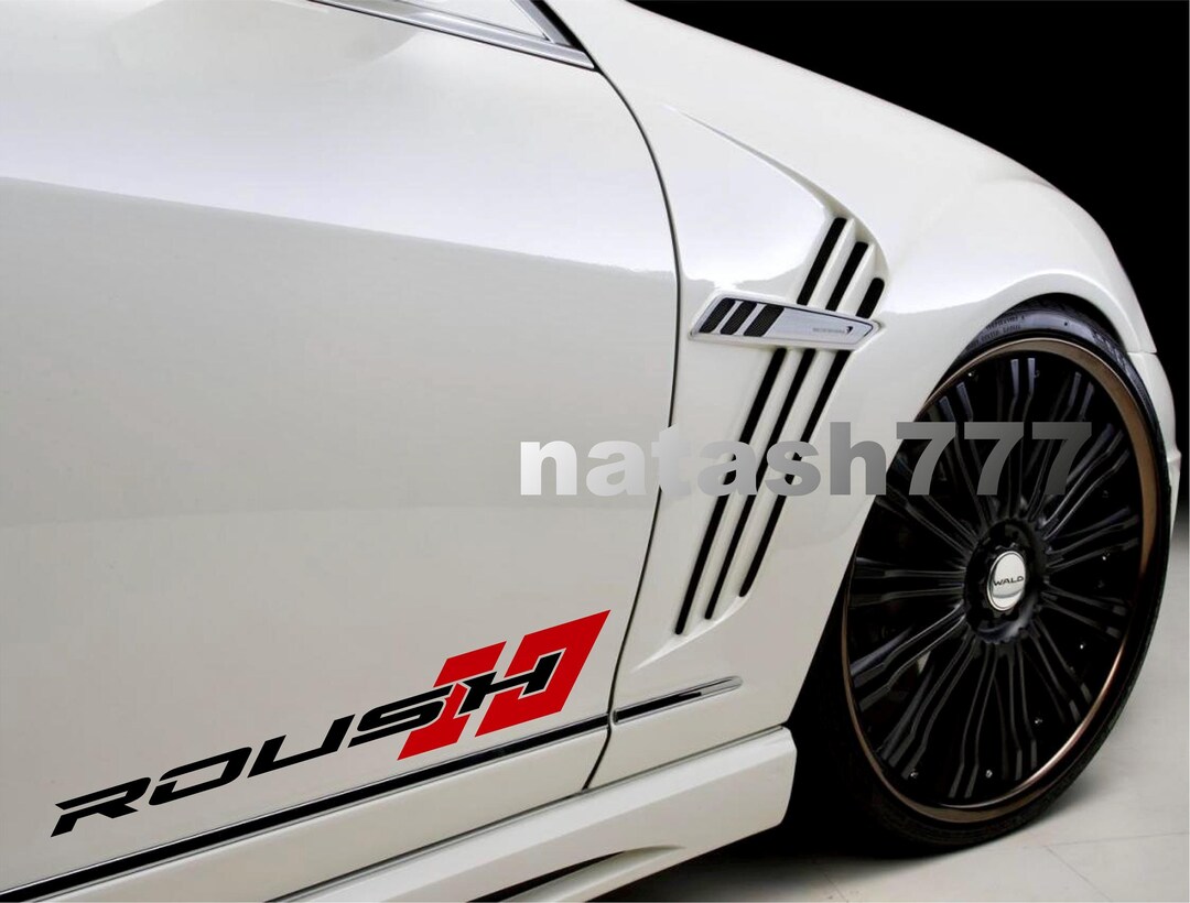 ROUSH Vinyl Decal Sticker Racing Motorsport Sport Car Emblem Logo Fits ...