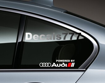 Audi Window Decal - Etsy