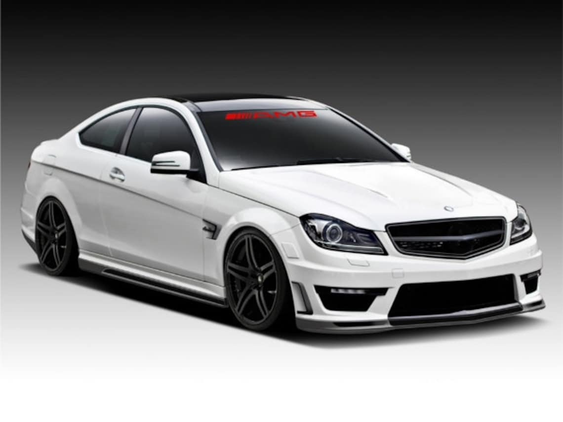 AMG Mercedes Benz Racing Windshield Decal Sticker CLS63 CL65 - Etsy