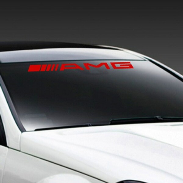 Mercedes Amg Windshield Decal - Etsy