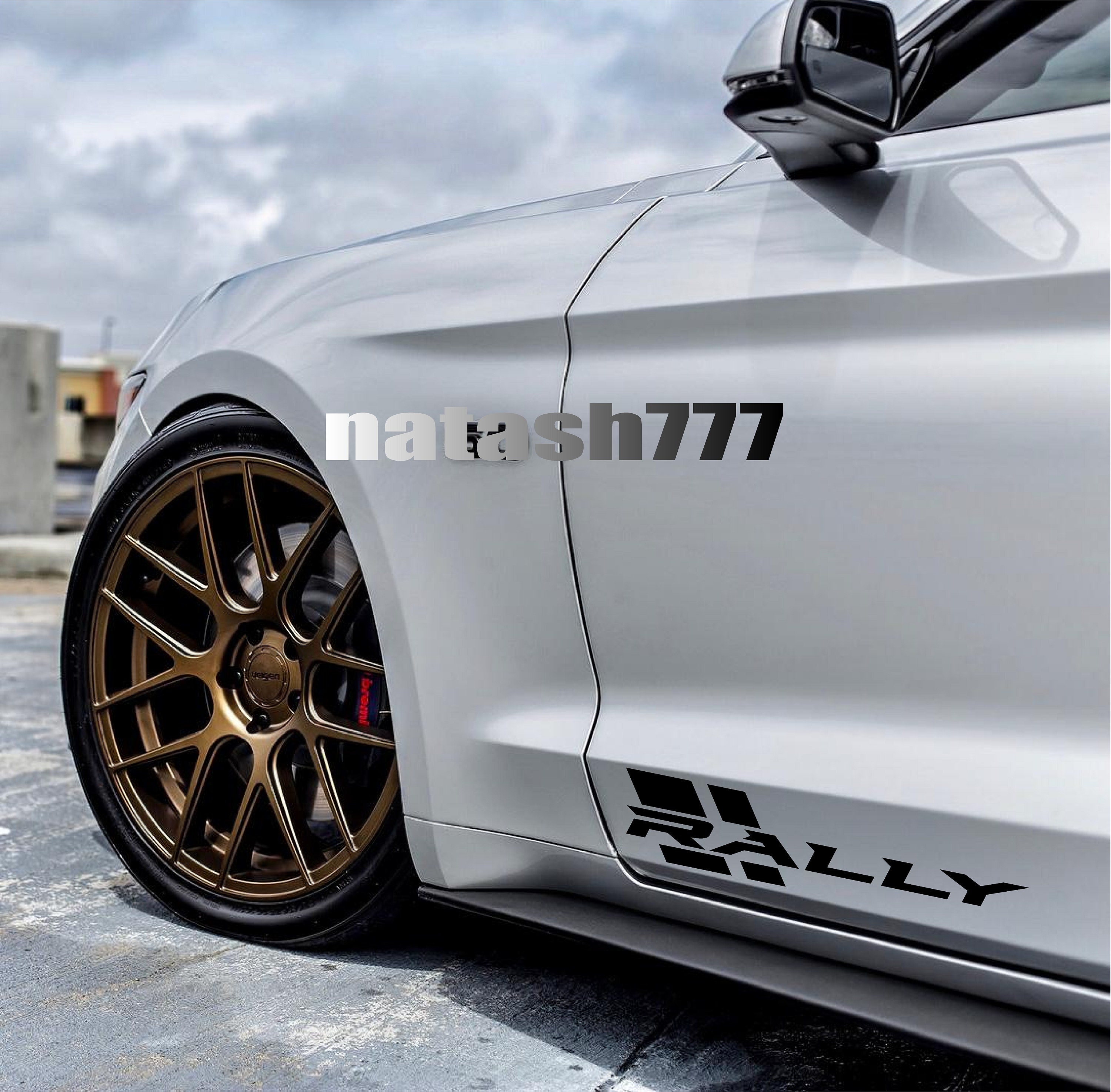 RALLY Vinyl Decal Sticker Racing Motorsport Performance Sport | Etsy