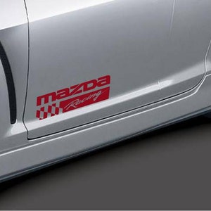 Mazda Racing Sport MAZDA 2 3 5 7 RX7 RX8 Miata Vinyl Decal Sticker ...
