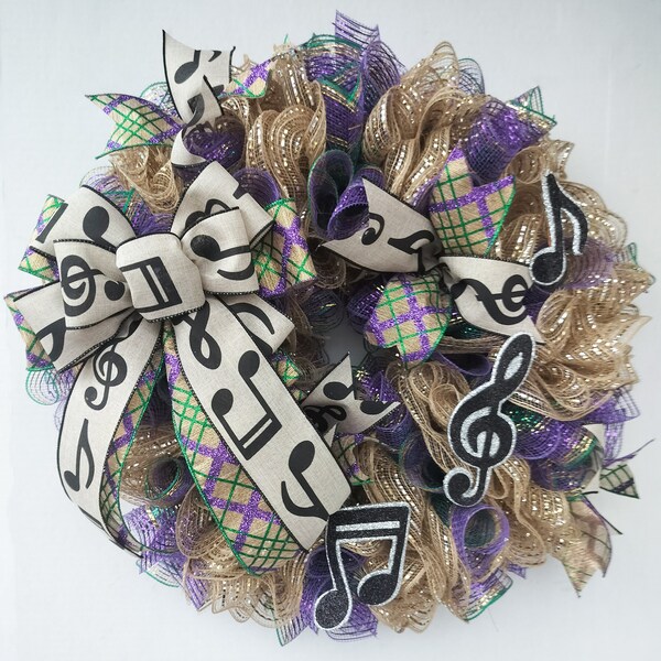 Music Wreath - Etsy