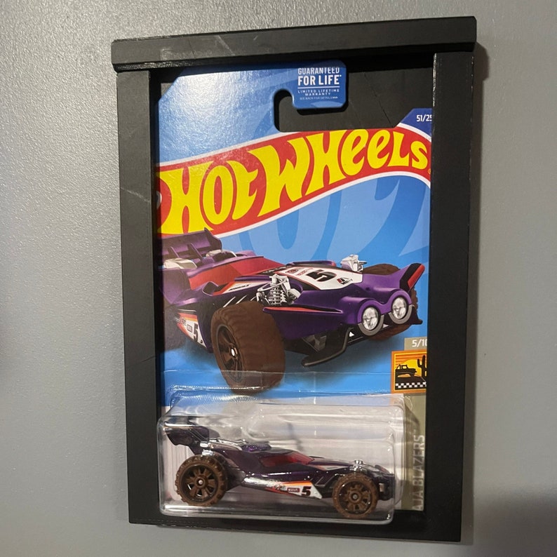 Hot Wheels Card Display 3D Printed - Etsy