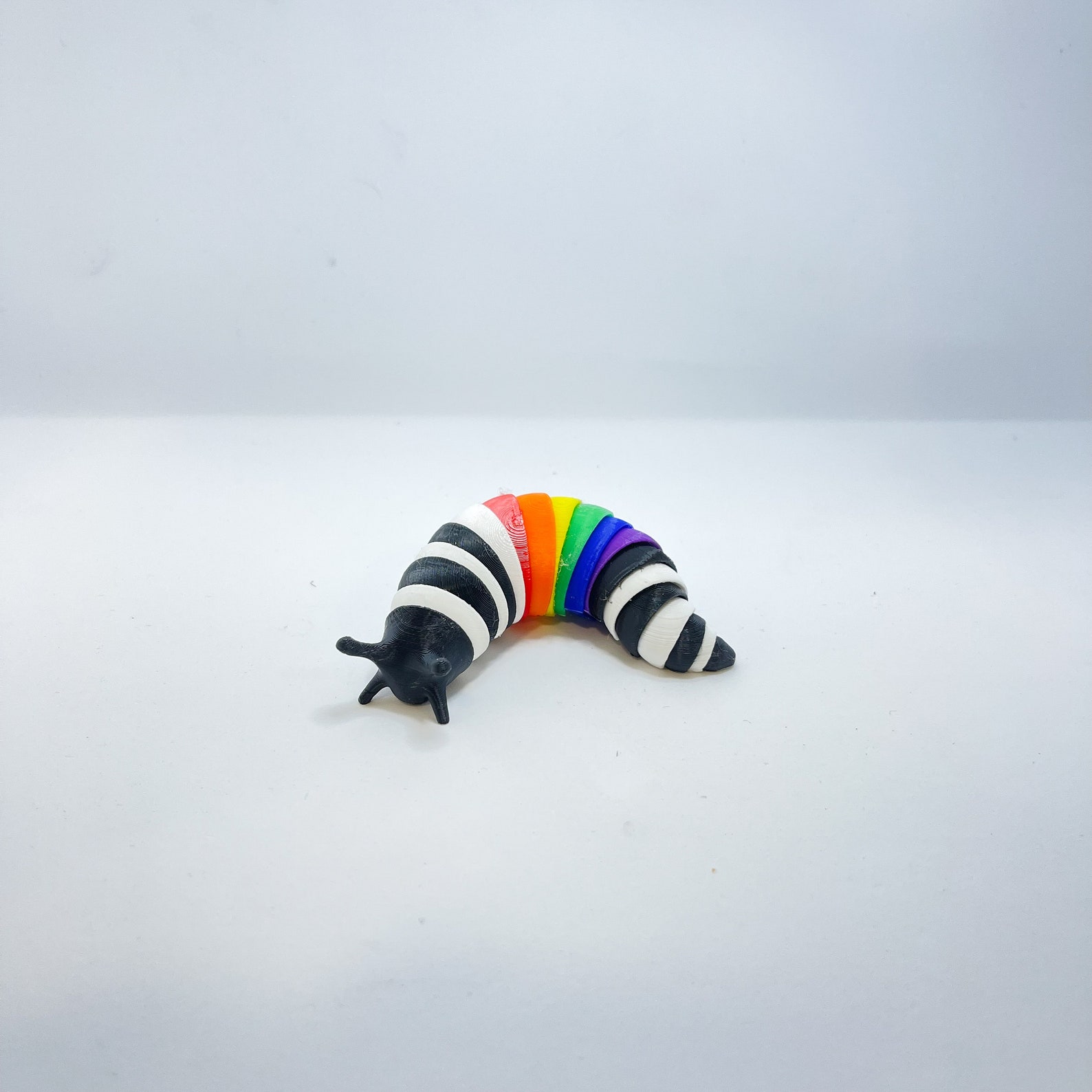 3D Printed Ally Flag Fidget Slug - Etsy