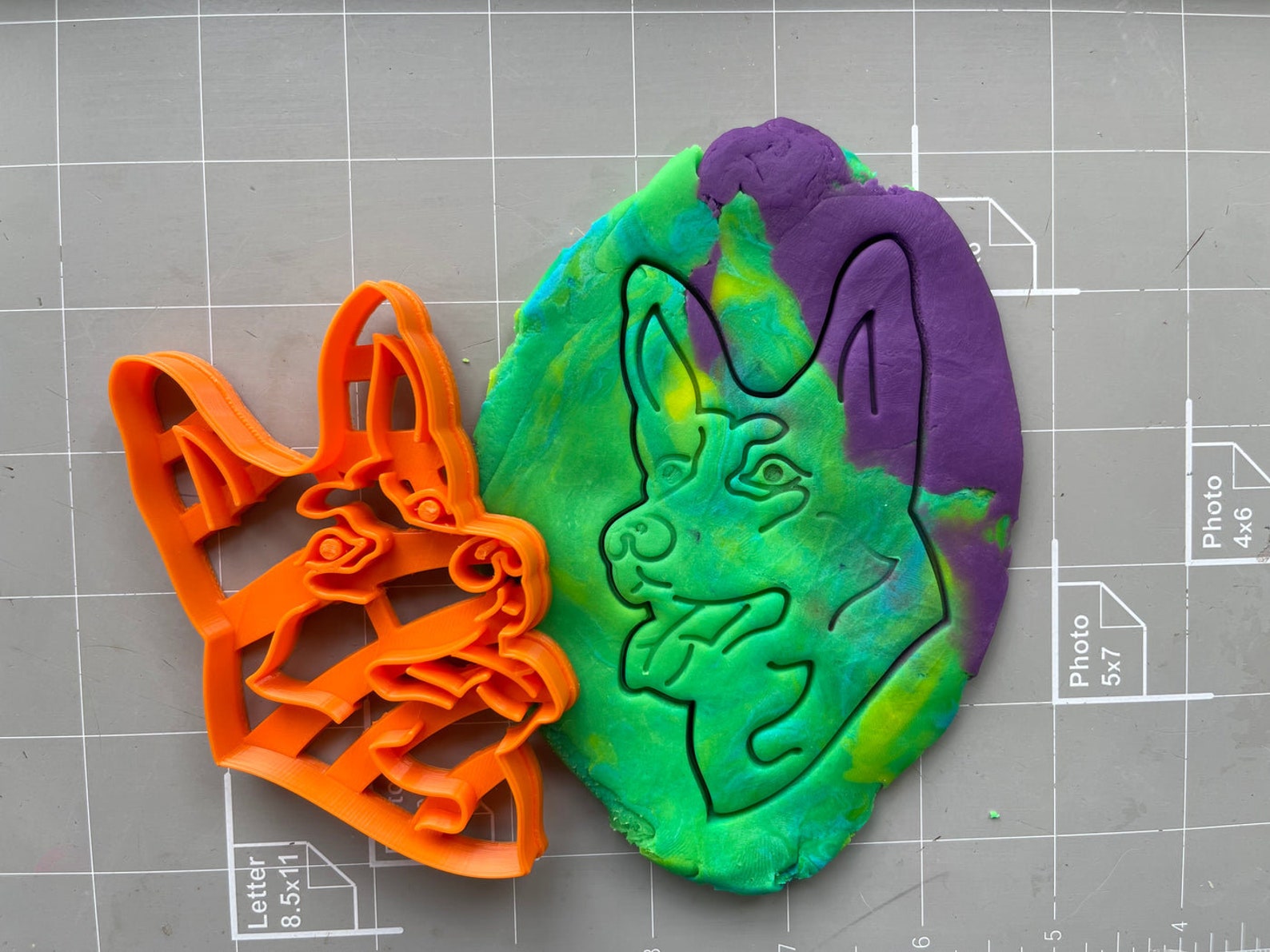 German Shepherd Cookie Cutter Fast Shipping Sharp Edges - Etsy