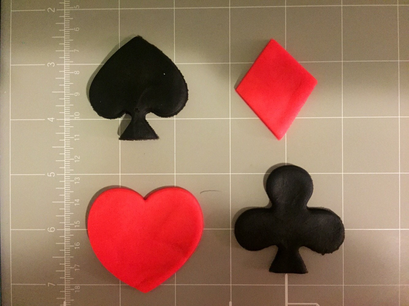 Playing Cards Cookie Cutter Set Fast Shipping Sharp | Etsy