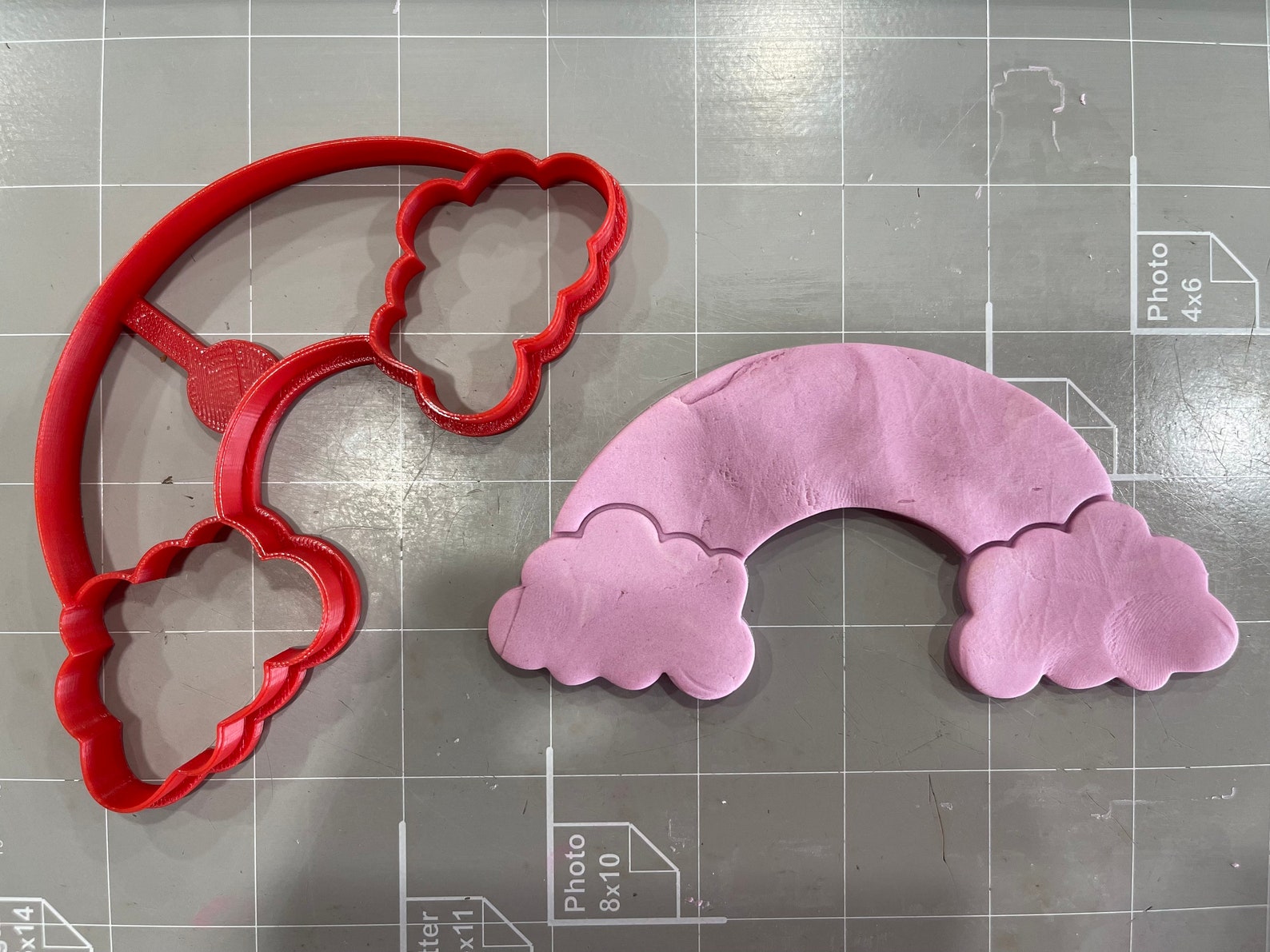 Fun Rainbow Cookie Cutter Fast Shipping Sharp Edges - Etsy