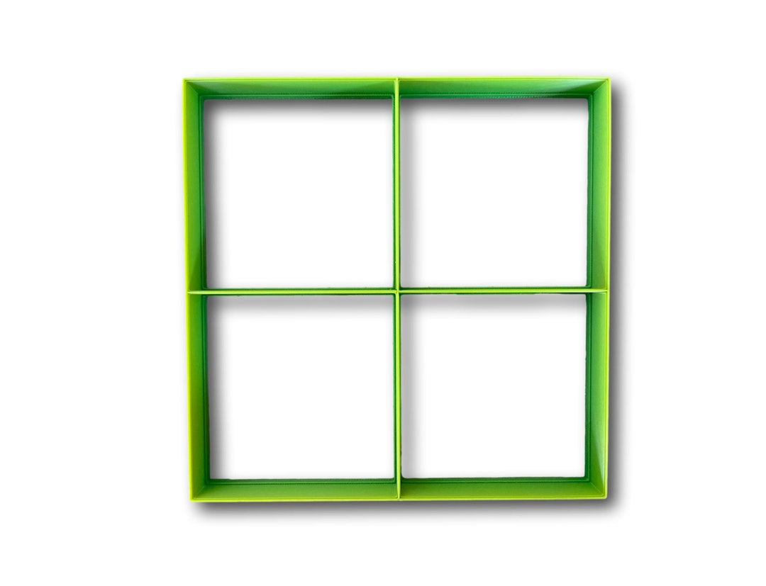 3 Inch Square Shape Multi Cutter Fast Shipping Sharp Edges Exceptional ...