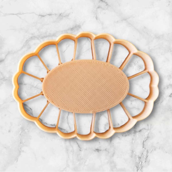 Oval Cookie Cutter - Etsy