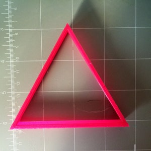 Triangle Cookie Cutter- Fast Shipping - Sharp Edges - Exceptional ...