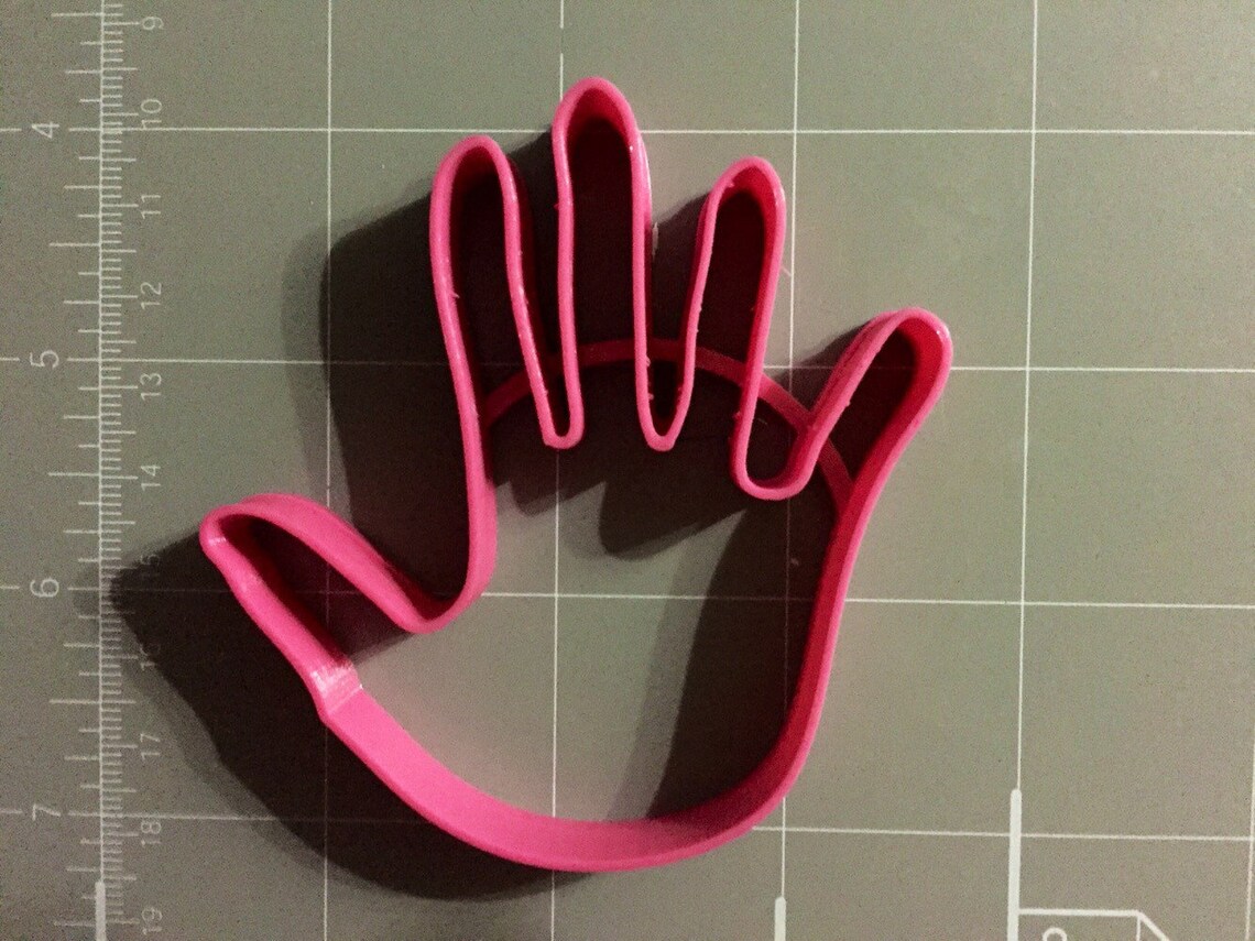 Hand Palm Cookie Cutter- Fast Shipping - Sharp Edges - Exceptional ...