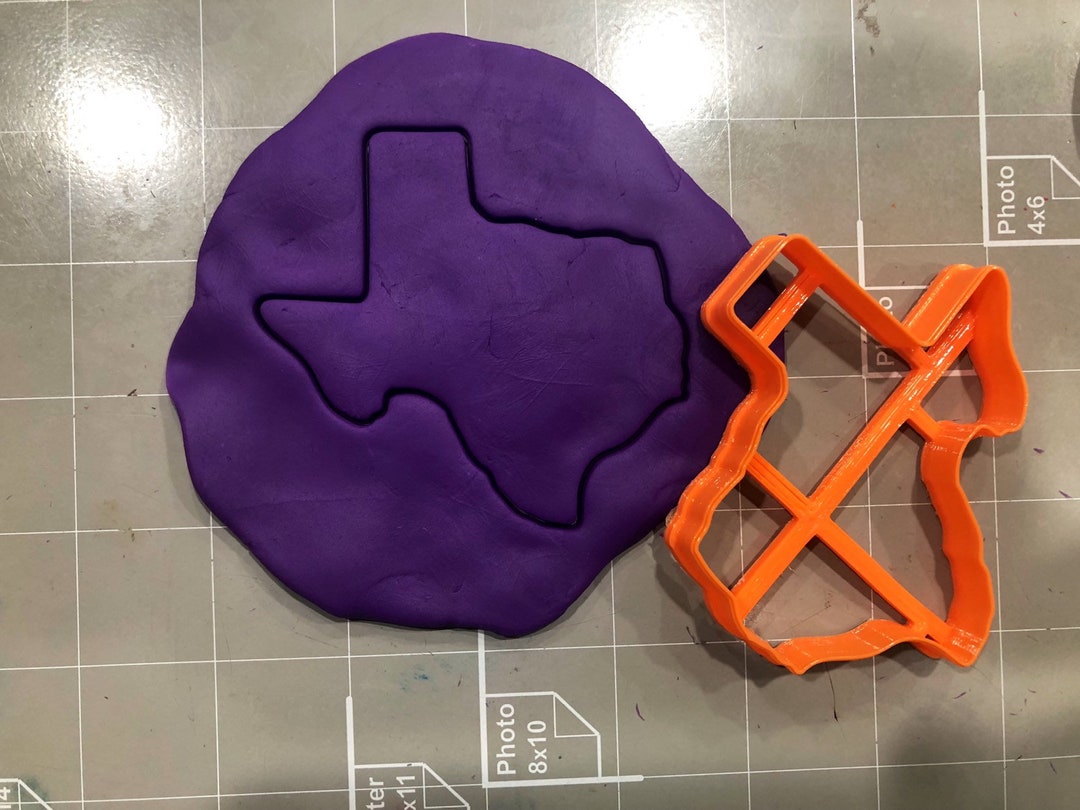 Texas State Map Cookie Cutters- Fast Shipping - Sharp Edges ...