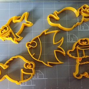 Ocean Animals Cookie Cutter Set- Fast Shipping - Sharp Edges ...