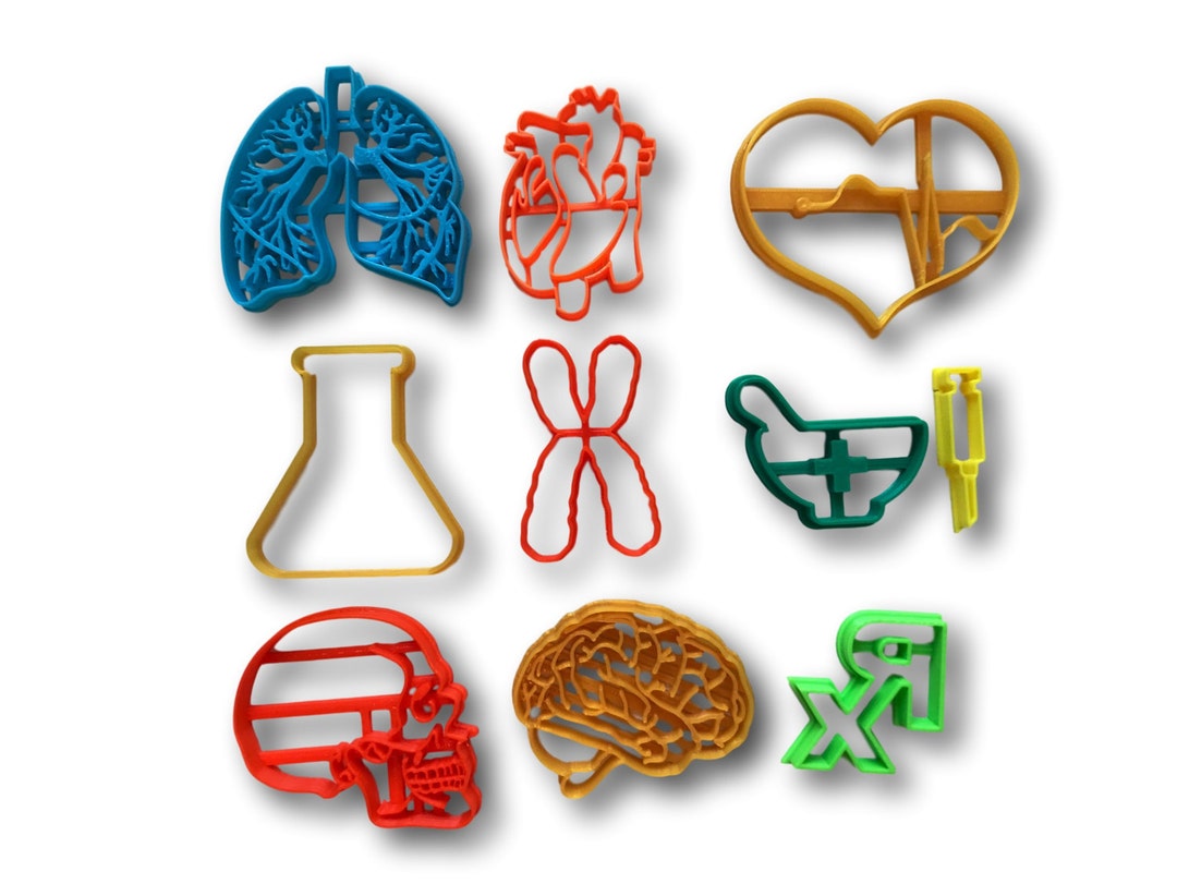 Medical Set Cookie Cutters (10 Items)- Fast Shipping - Sharp Edges ...