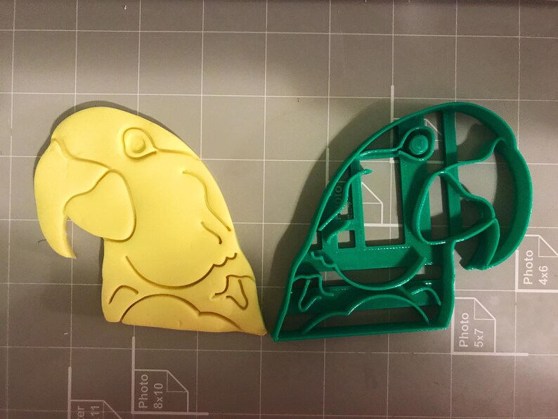 Parrot Cookie Cutter- Fast Shipping - Sharp Edges - Exceptional Quality ...