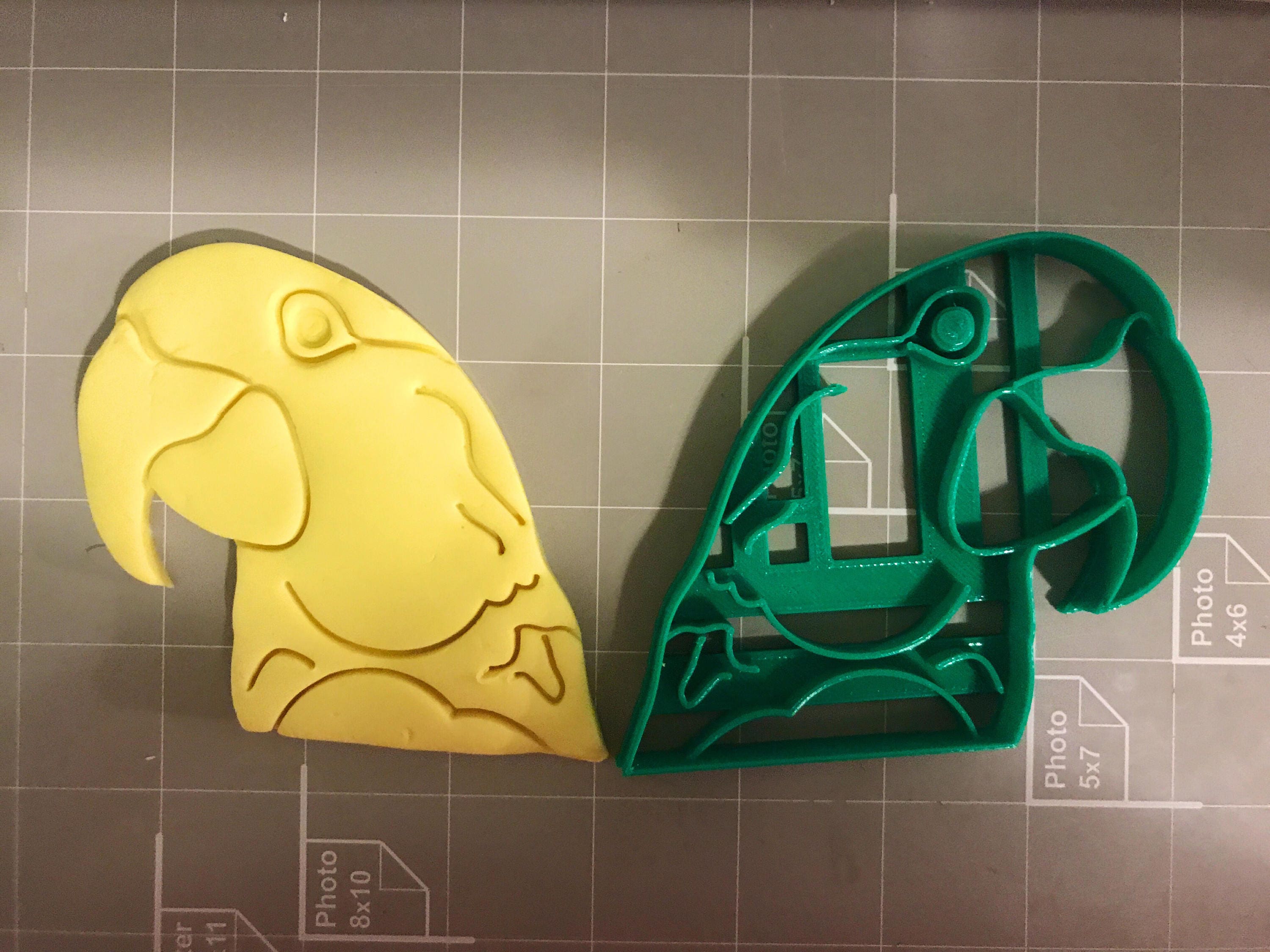 Parrot Cookie Cutter- Fast Shipping - Sharp Edges - Exceptional Quality ...