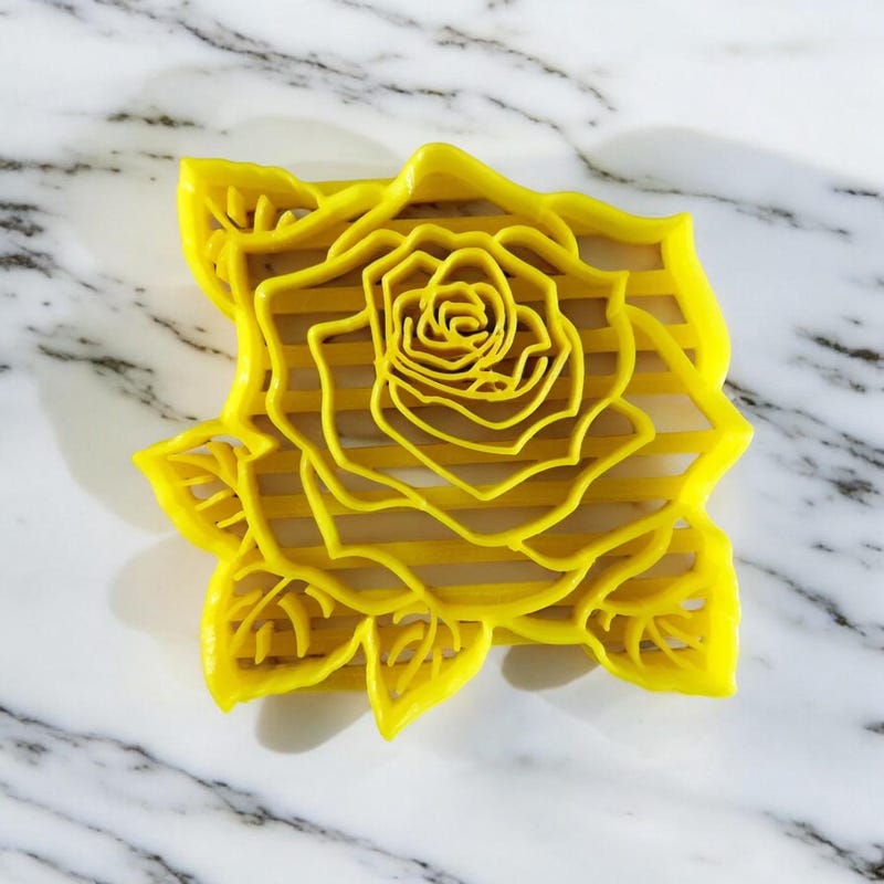 Rose Cookie Cutter - Etsy
