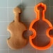 Violin Cookie Cutter Fast Shipping Sharp Edges Exceptional Quality - Etsy