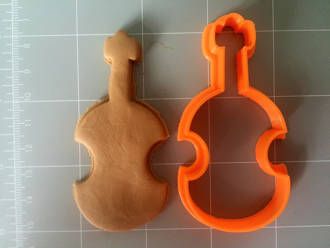 Violin Cookie Cutter- Fast Shipping - Sharp Edges - Exceptional Quality ...
