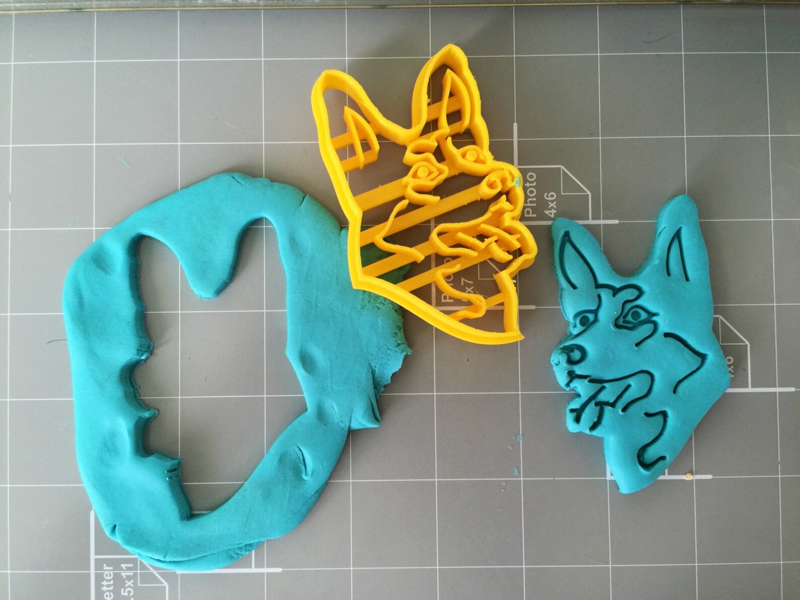 German Shepherd Cookie Cutter Fast Shipping Sharp Edges | Etsy