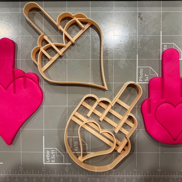 Finger Cookie Cutter - Etsy