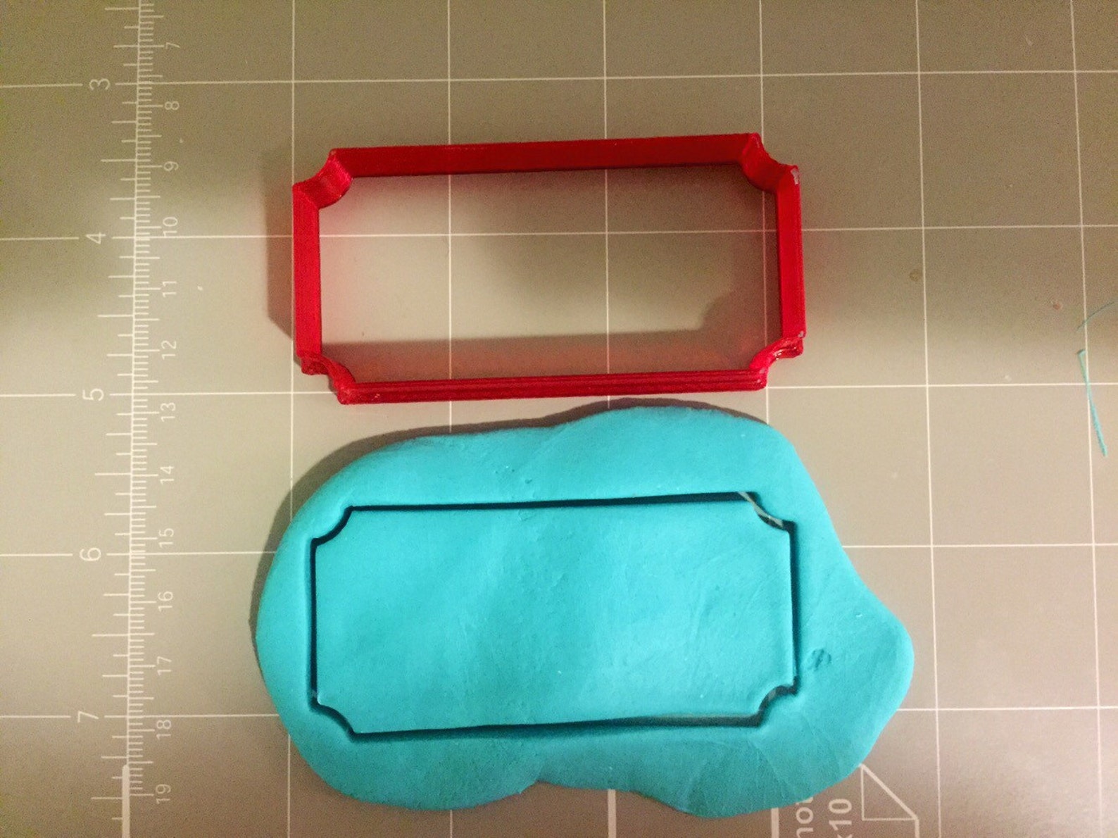 Sticker Cookie Cutter Raffle Ticket Cookie Cutter Fast | Etsy