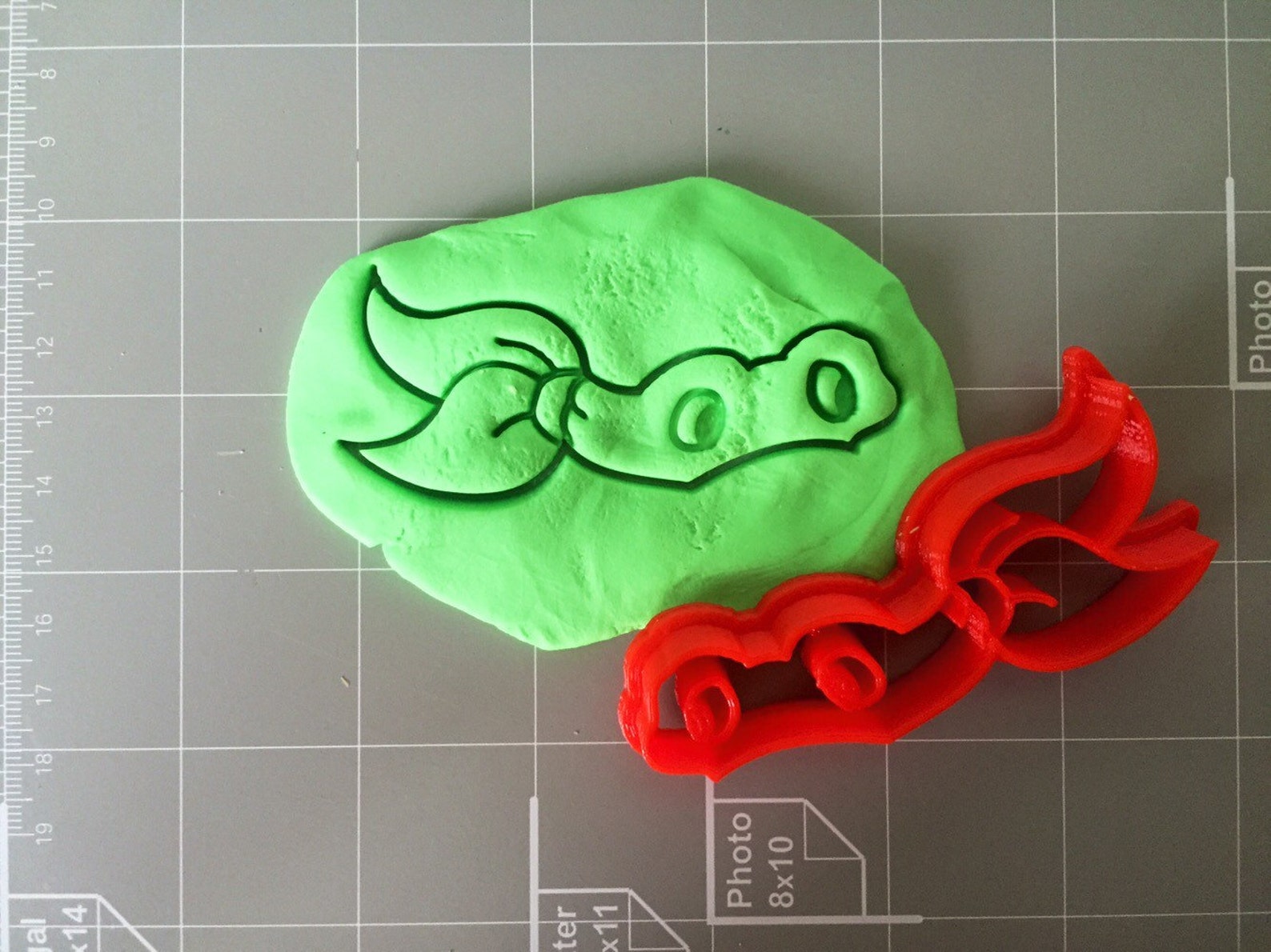 Ninja Mask Cookie Cutter Fast Shipping Sharp Edges - Etsy
