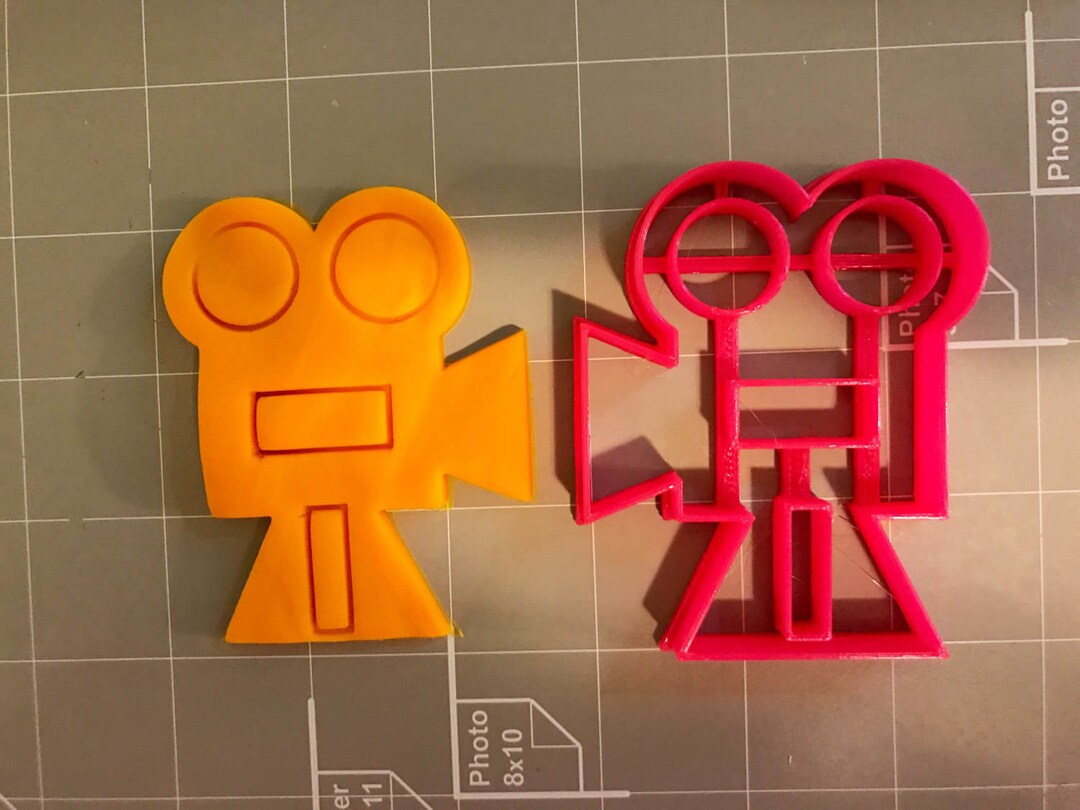 Cinema Camera Cookie Cutter- Fast Shipping - Sharp Edges - Exceptional ...
