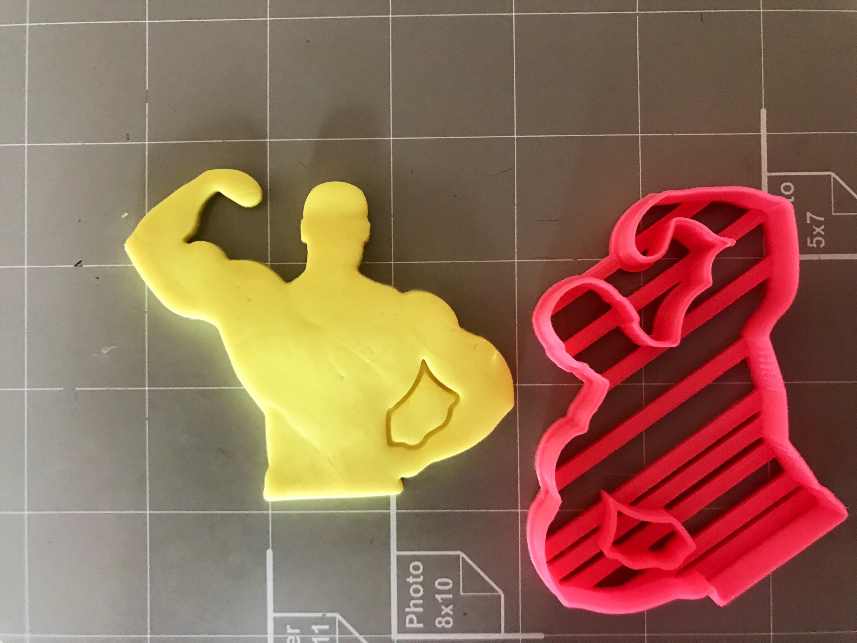 Bodybuilder Cookie Cutter- Fast Shipping - Sharp Edges - Exceptional ...