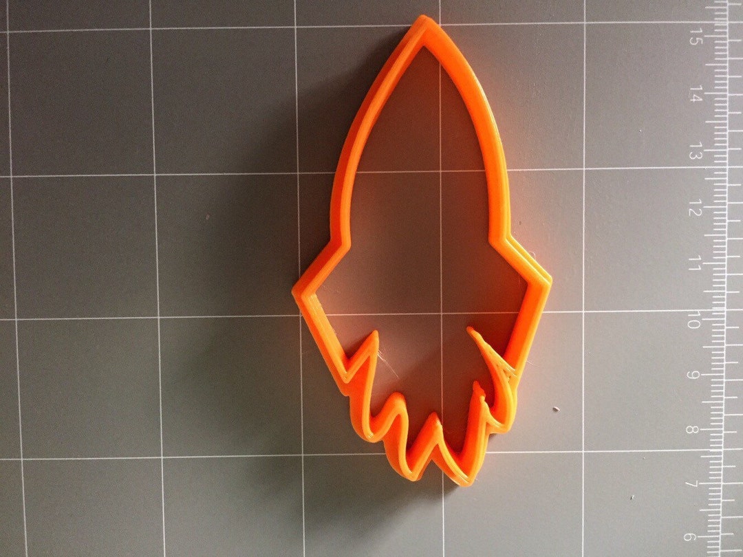 Missile-aircraft Cookie Cutter - Rocket Cookie Cutter- Fast Shipping ...