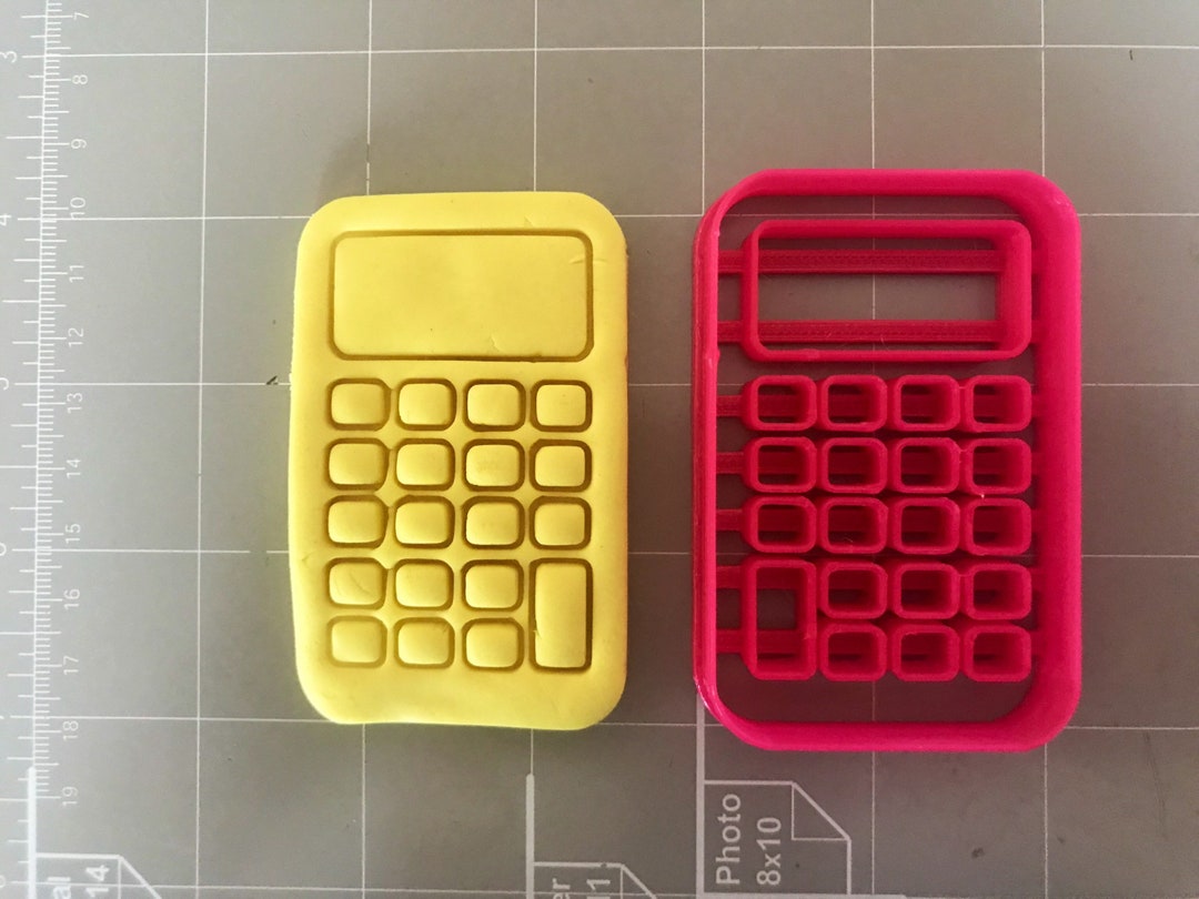 Calculator Cookie Cutters- Fast Shipping - Sharp Edges - Exceptional ...