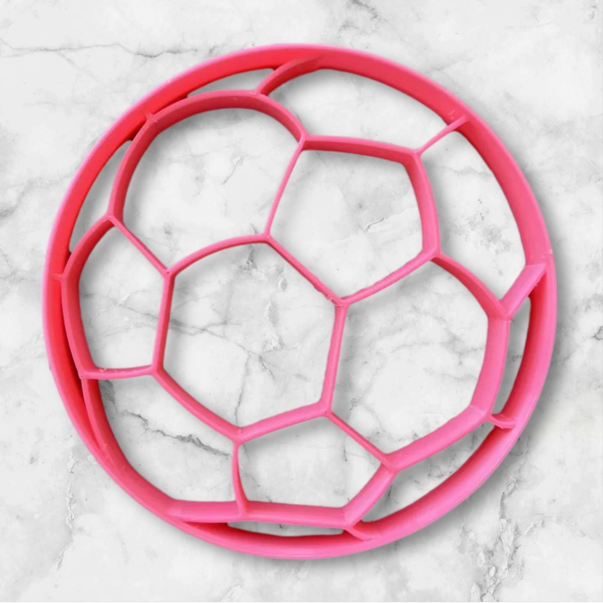 Soccer Ball Cookie Cutter- Fast Shipping - Sharp Edges - Exceptional ...