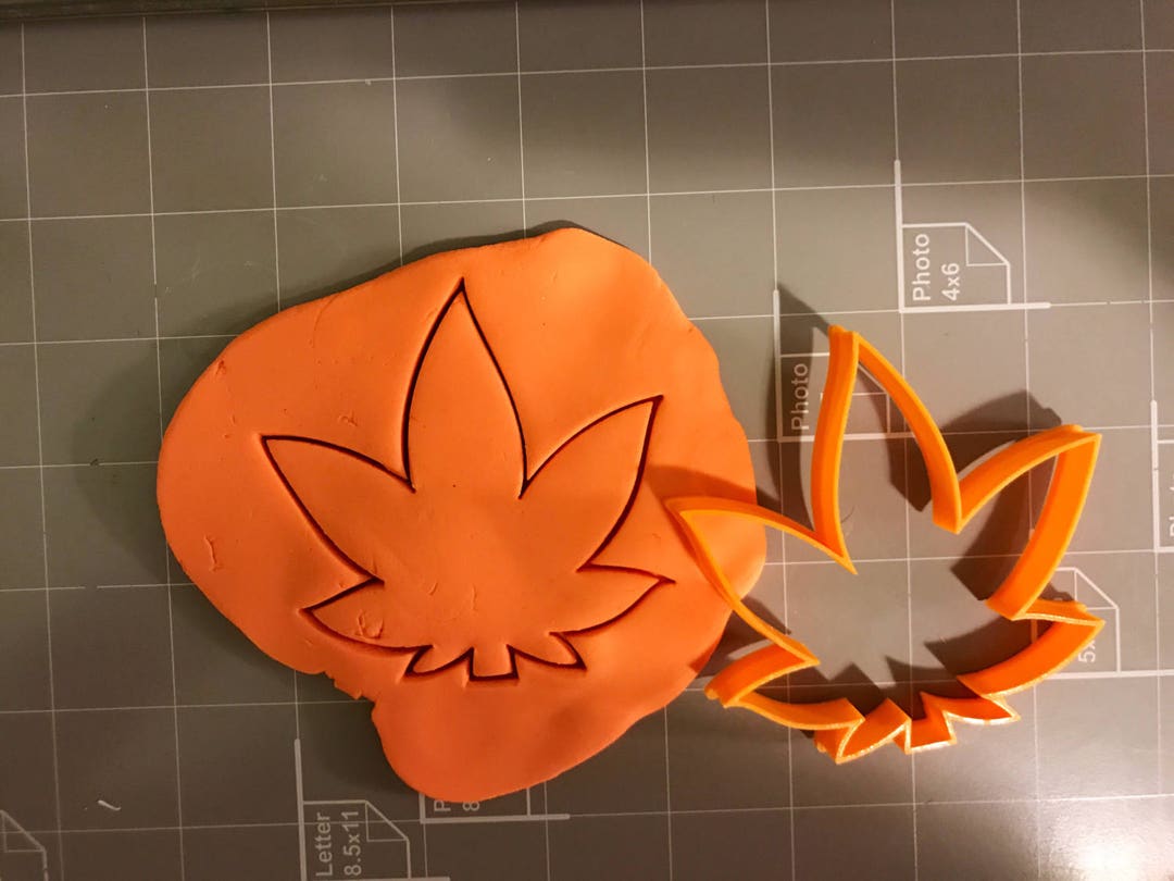Marijuana Leaf Cookie Cutter- Fast Shipping - Sharp Edges - Exceptional ...