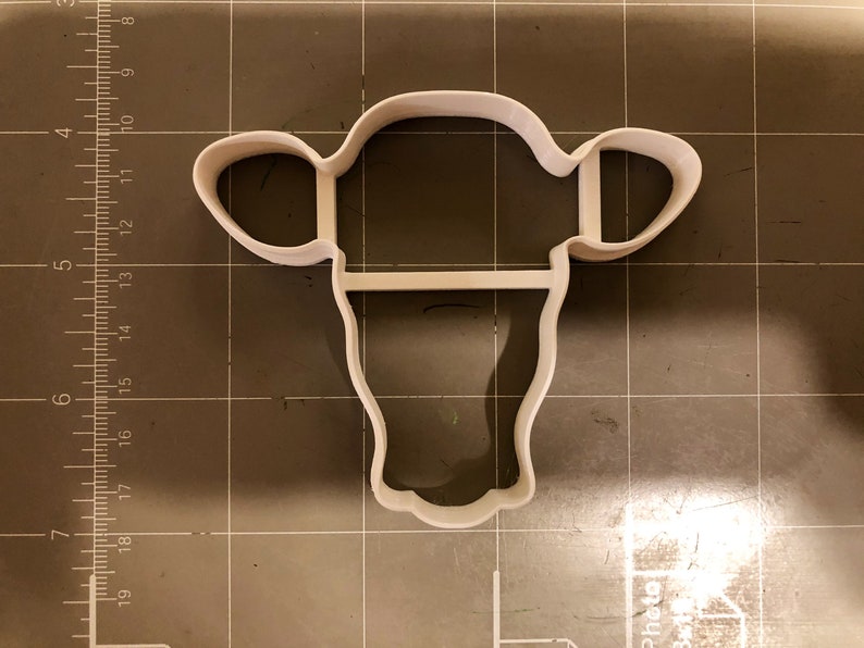 Cow Head Cookie Cutter- Fast Shipping - Sharp Edges - Exceptional ...